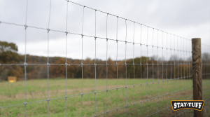 Steps to brace a fence corner post - Stay Tuff Fence