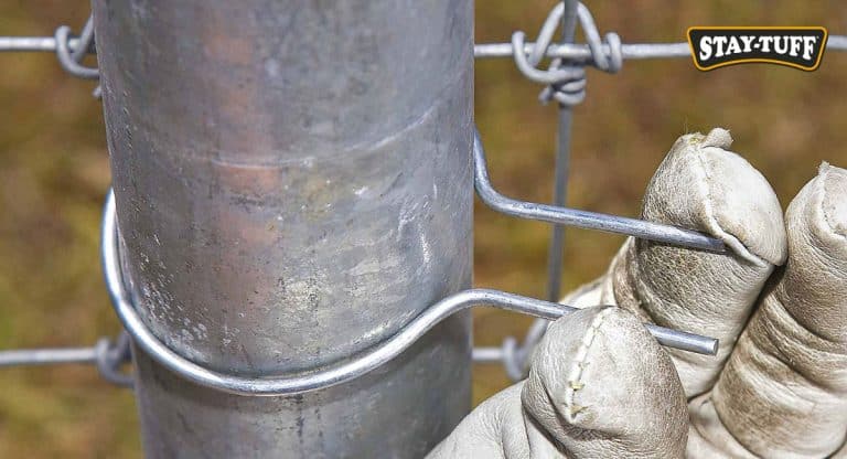 How To Install T Post Clips - Stay Tuff Fence