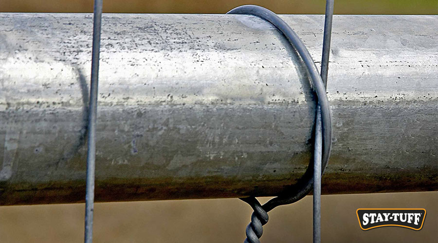 How To Install T Post Clips - Stay Tuff Fence